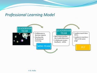 Professional action learning plan and portfolio | PPTX