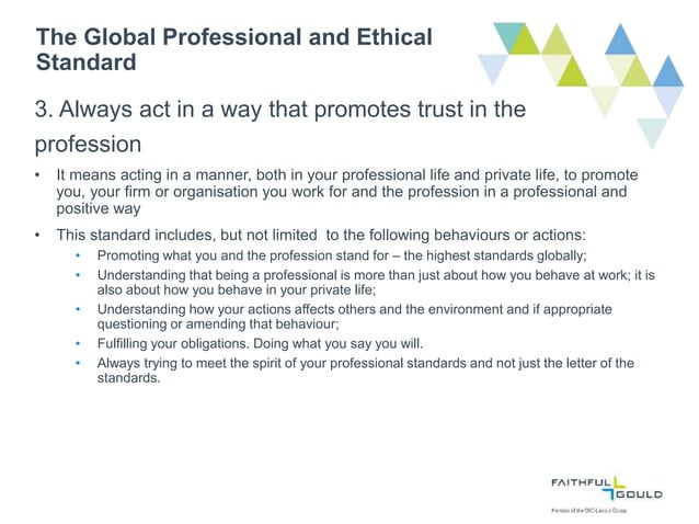 Professional and Ethical Standards.pptx | Law