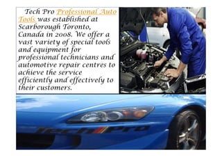 Professional auto tools | PPT