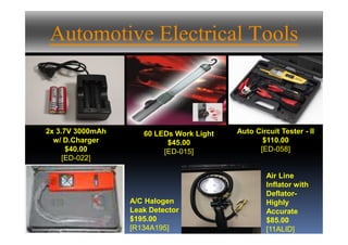 Professional auto tools | PPT