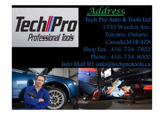 Professional auto tools | PPT