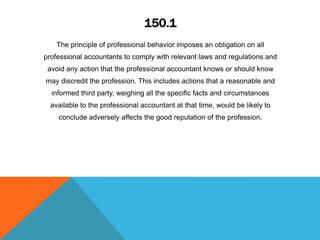 Professional behavior ppt inggris | PPTX