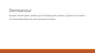 Professional Behaviour | PPTX