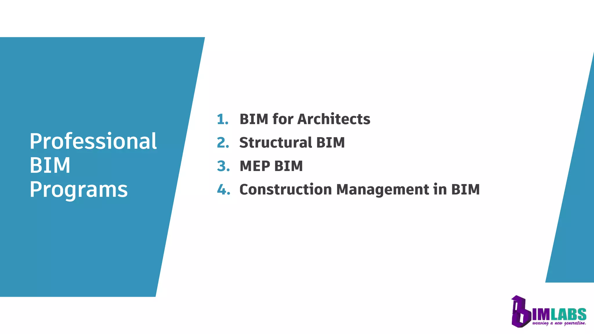 Professional BIM Program for Arch | Structural | MEP | Construction | PPT