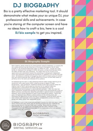 A Great Collections of Bio Samples That Stand Out | PDF | Resume ...