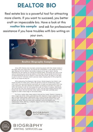 A Great Collections of Bio Samples That Stand Out | PDF | Resume ...