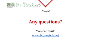 Professional Biosketch Examples For Everyone | PPTX