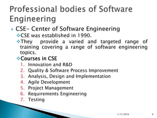 Professional bodies in it | PPTX