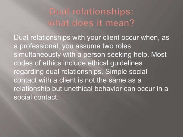 Professional boundaries | PPTX | Sexual Health | Diseases and Conditions