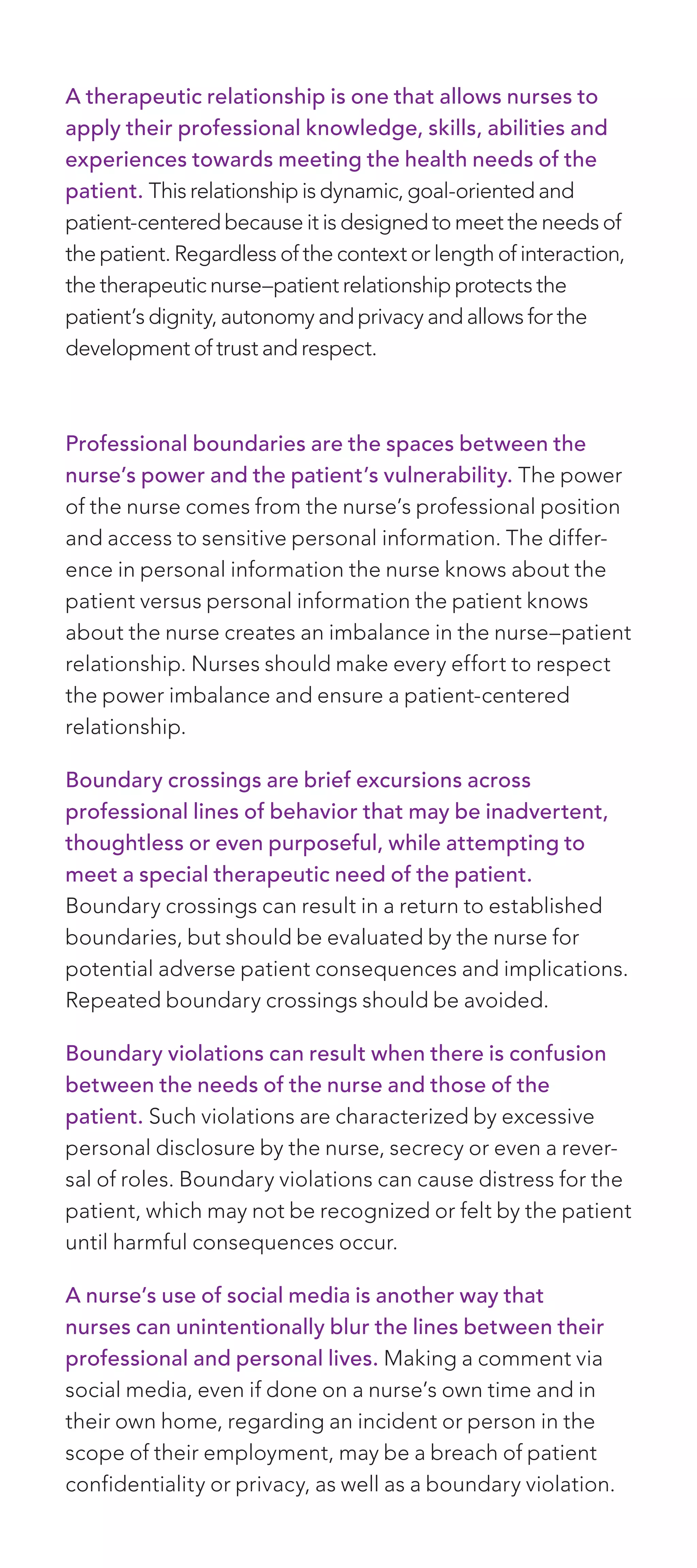 Professional boundaries complete | PDF