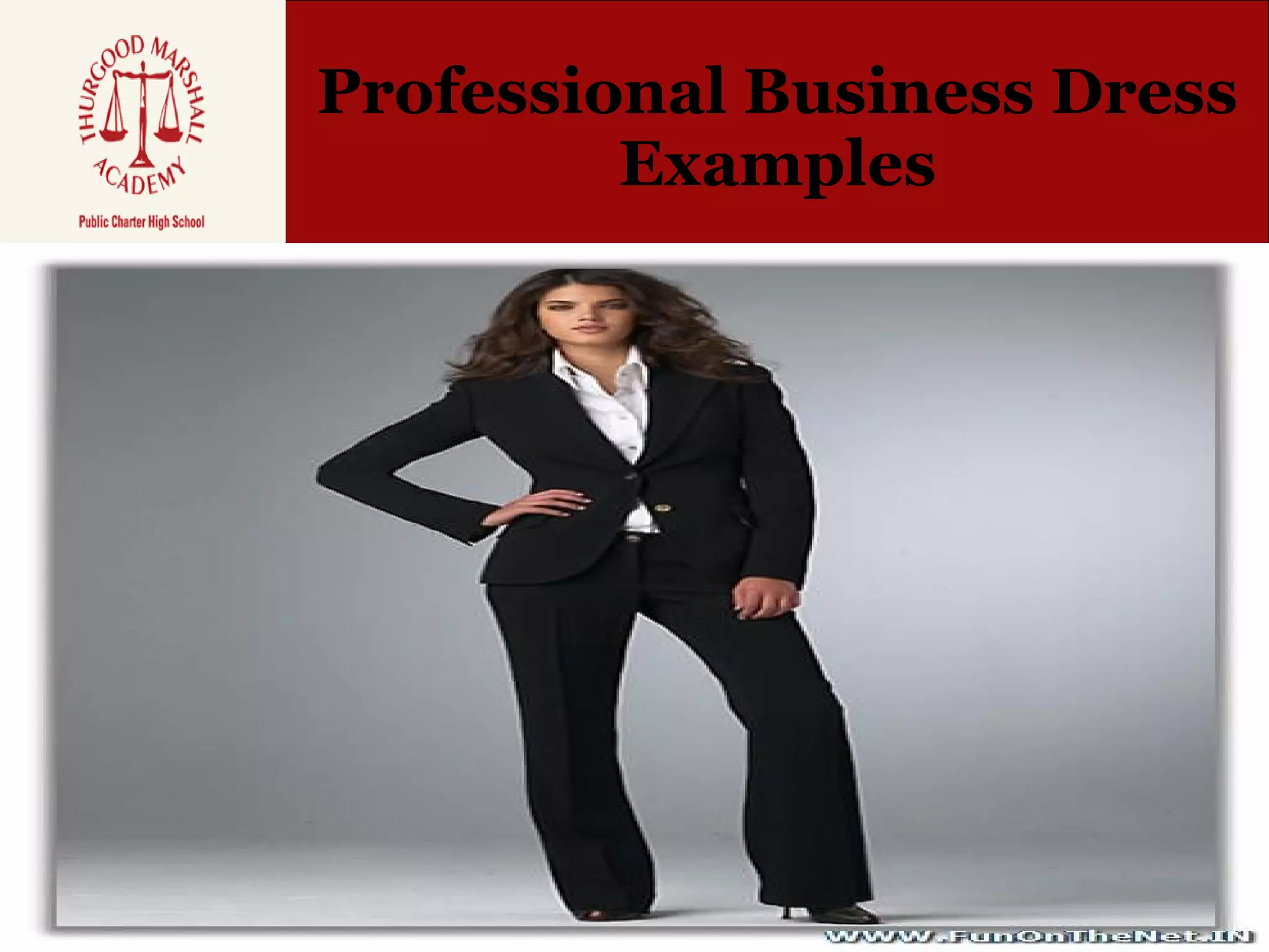 Professional Business Dress Examples | PPT