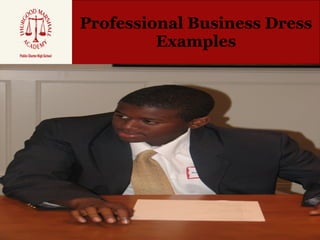 Professional Business Dress Examples | PPT