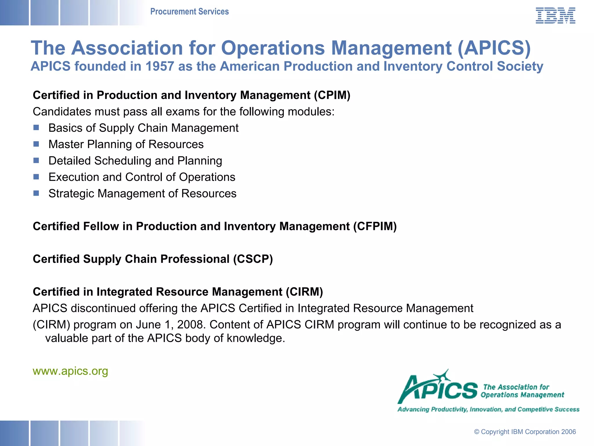 Professional Certification briefing | PPT