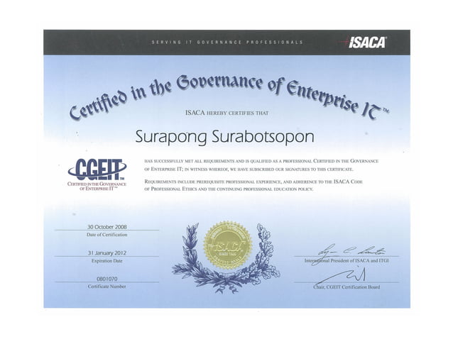 Professional Certifications | PPS