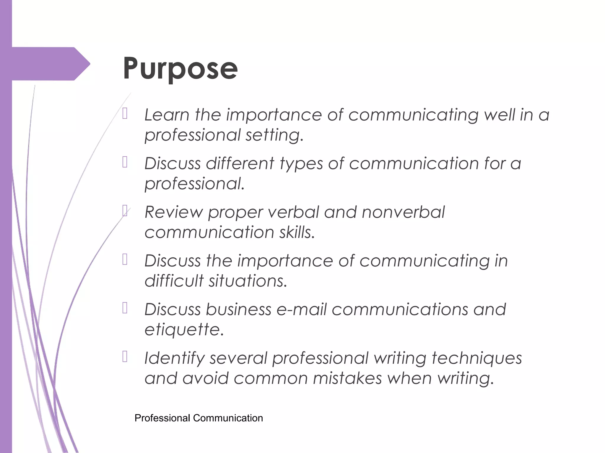 Professional Communication | PPT
