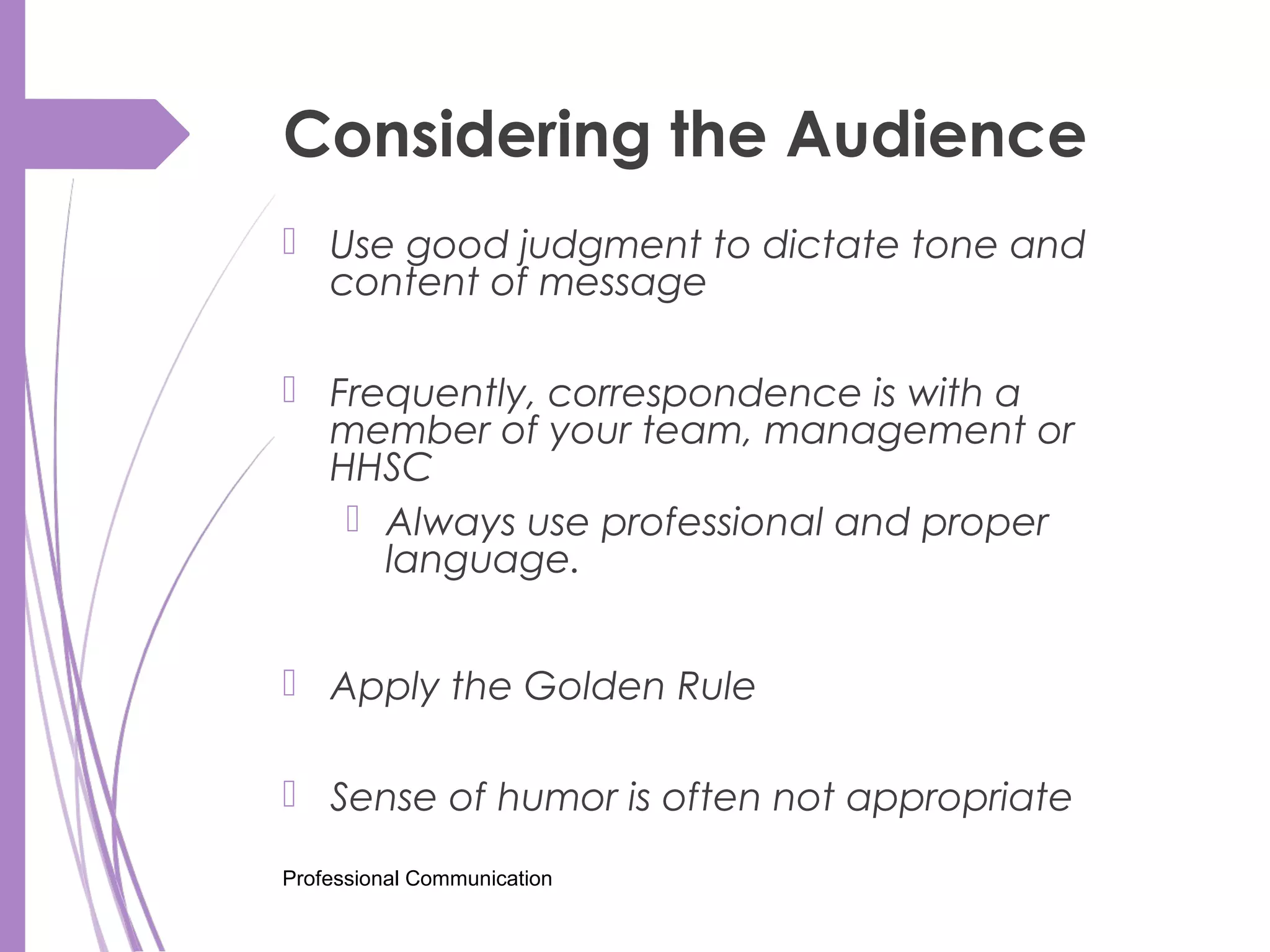 Professional Communication | PPT