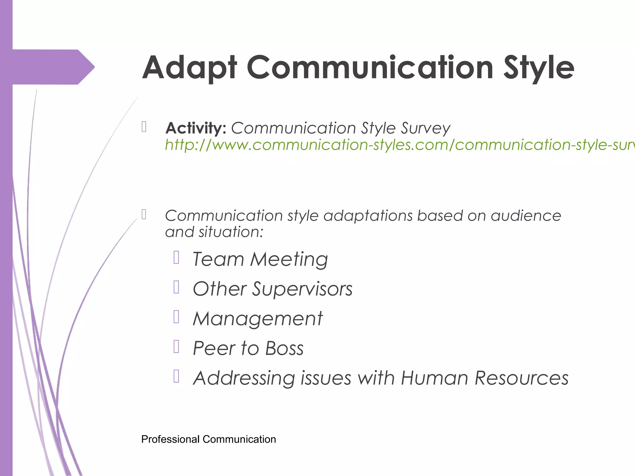 Professional Communication | PPT