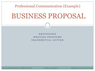 Professional Communication 3 - Examples | PPTX | Publishing Industry ...