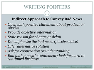 Bad Communication Examples