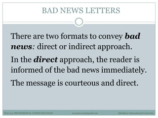 Bad Communication Examples