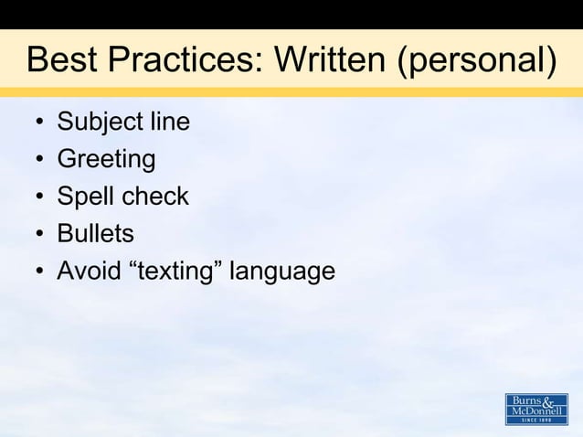 Professional Communication | PPTX