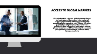 ISO Certification in Jordan | PPT