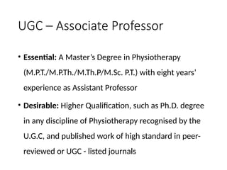 Professional Competencies (Physiotherapy) | PPTX