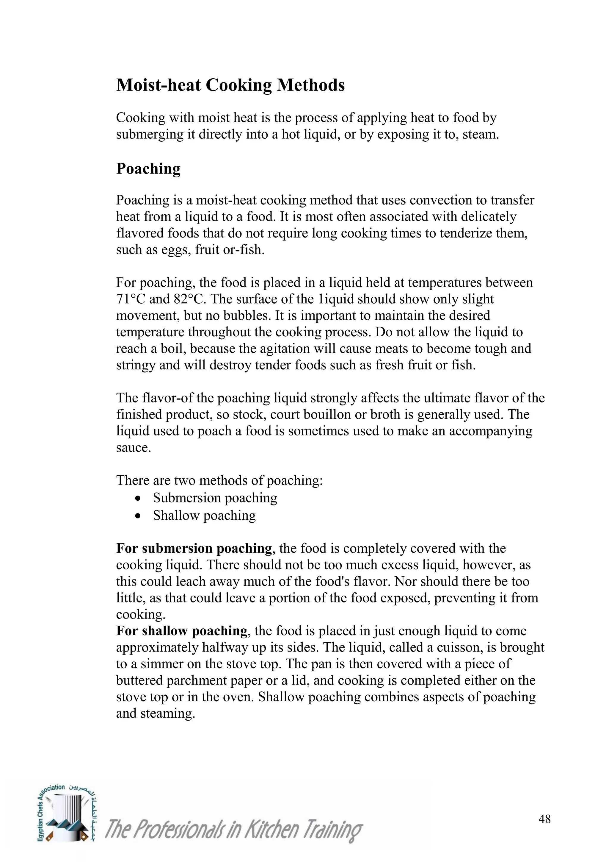 Professional cooking techniques student manual | PDF