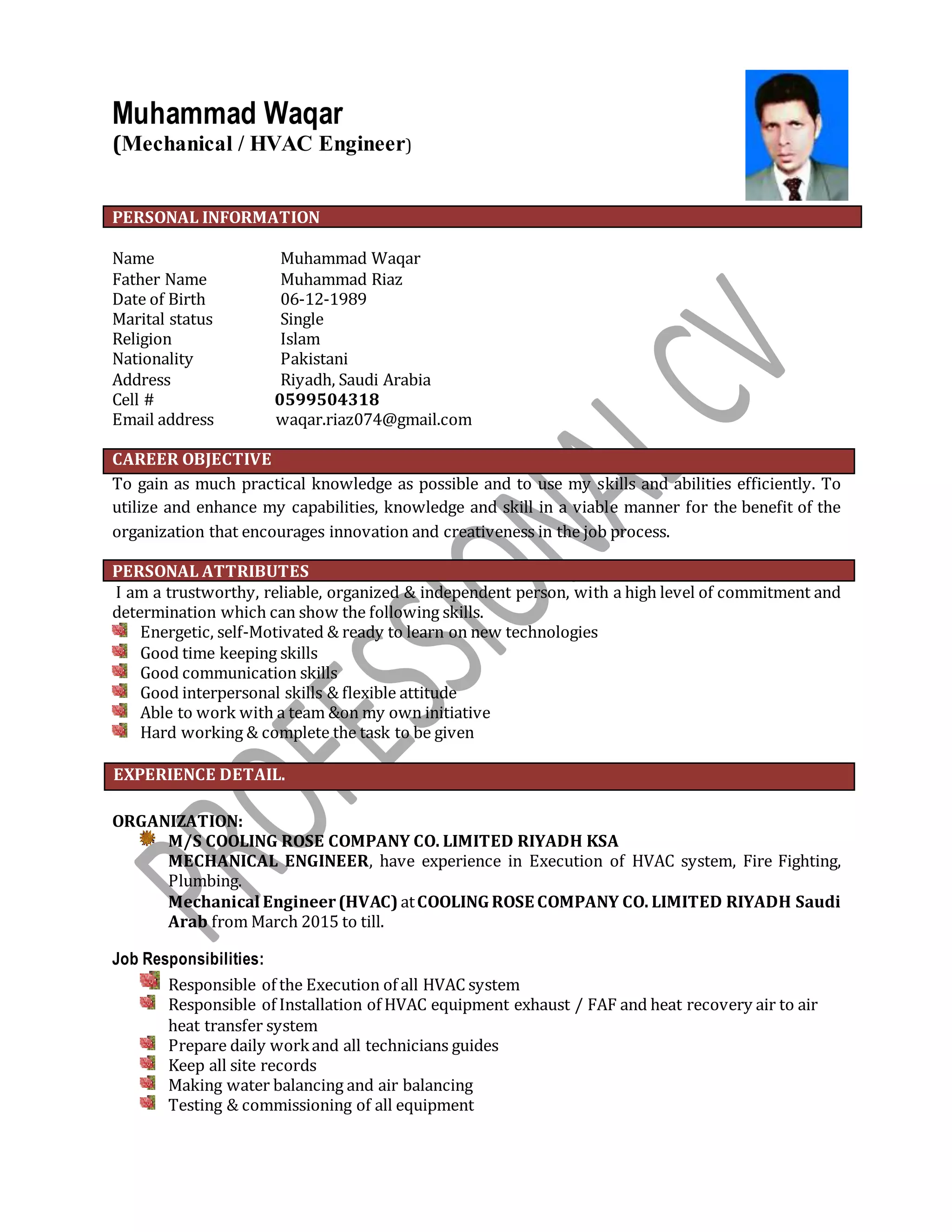 Mechanical/HVAC Engineer | PDF Mechanical/HVAC Engineer | PDF