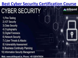Professional Cyber Security & Tableau Certification Training Courses By Skillsquad.pptx
