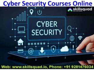 Professional Cyber Security & Tableau Certification Training Courses By Skillsquad.pptx