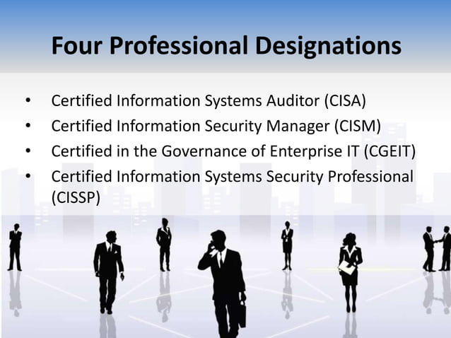 Professional Designations in IT Governance | PPT