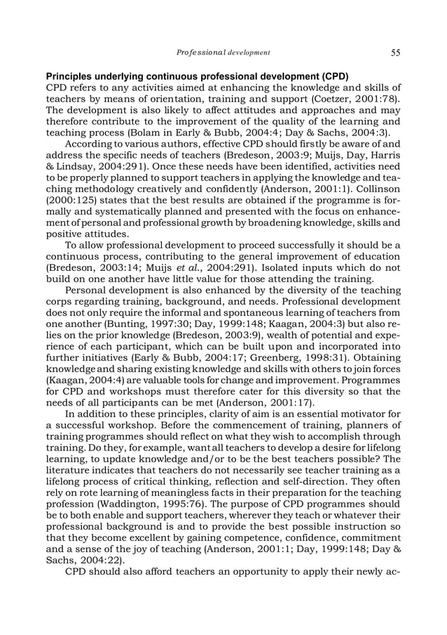 Professional development | PDF