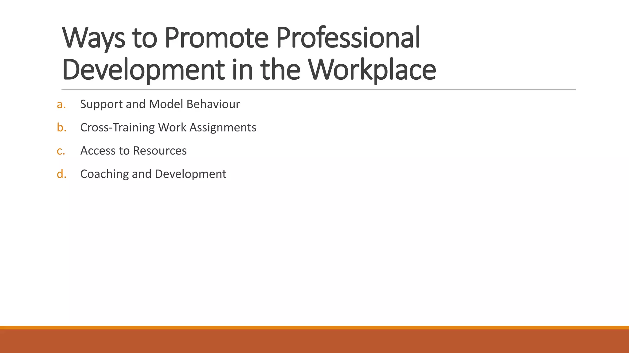 Professional Development | PPTX