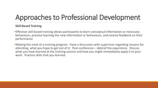 Professional Development | PPTX