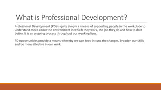 Professional Development | PPT