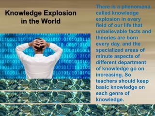 Professional Development of Teachers | PPTX