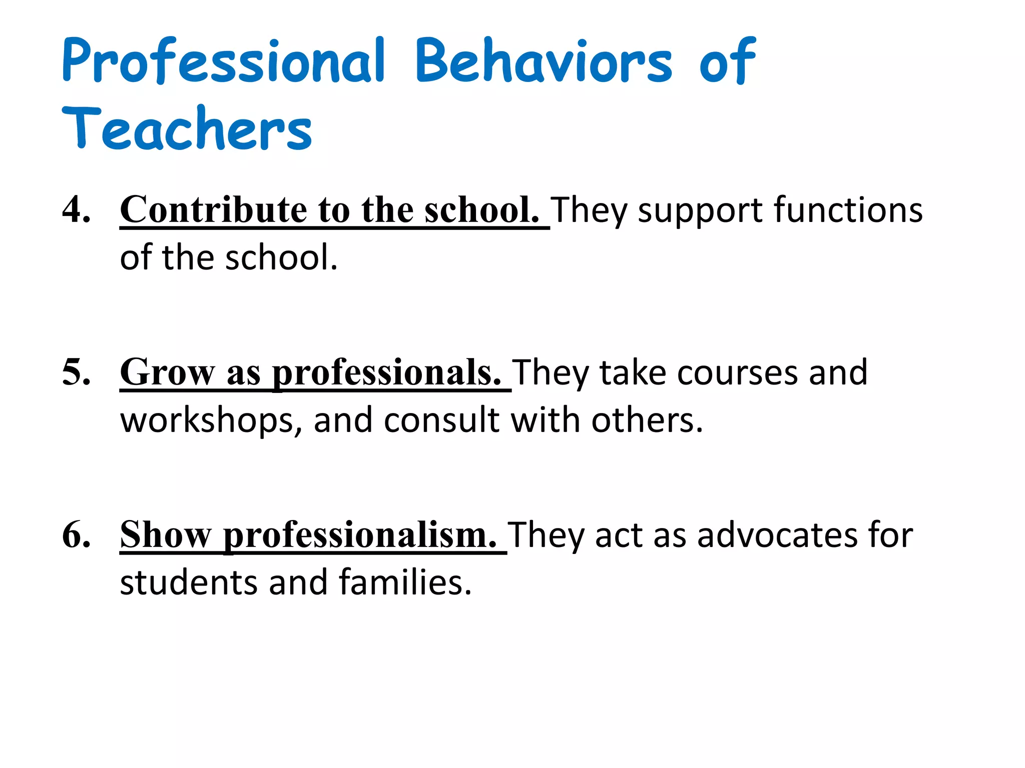 Professional development | PPTX