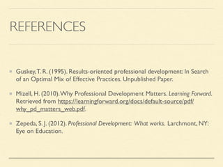 Professional Development: a prescriptive need | PDF