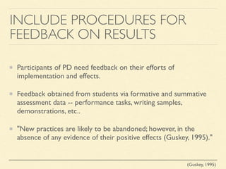 Professional Development: a prescriptive need | PPT