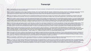 Professional Development | PPTX