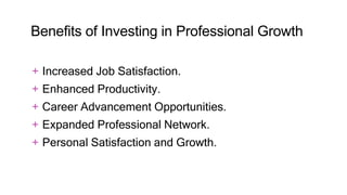 PROFESSIONAL DEVELOPMENT STRATEGIES | PPTX