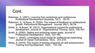 PROFESSIONAL DEVELOPMENT STRATEGIES | PPTX