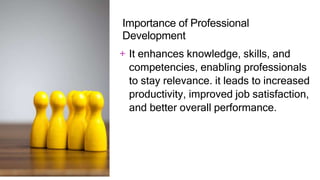 PROFESSIONAL DEVELOPMENT STRATEGIES | PPT