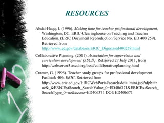 Professional Development: Differentiated Instruction | PPTX