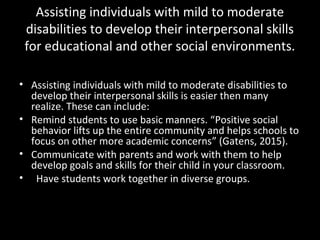 Professional development strategies for the inclusive classroom david ...