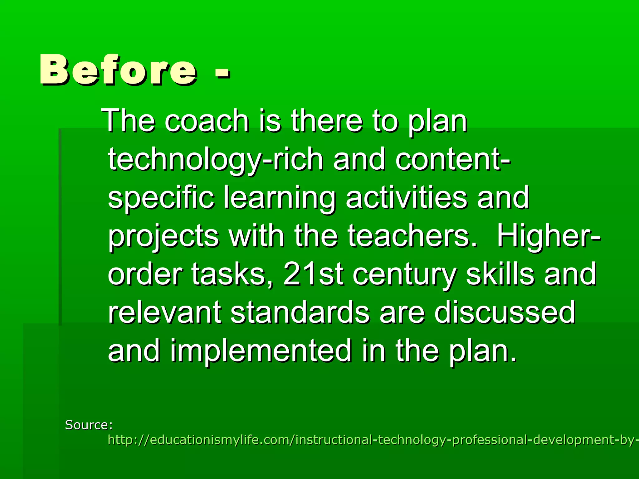 Professional development and technology | PPT
