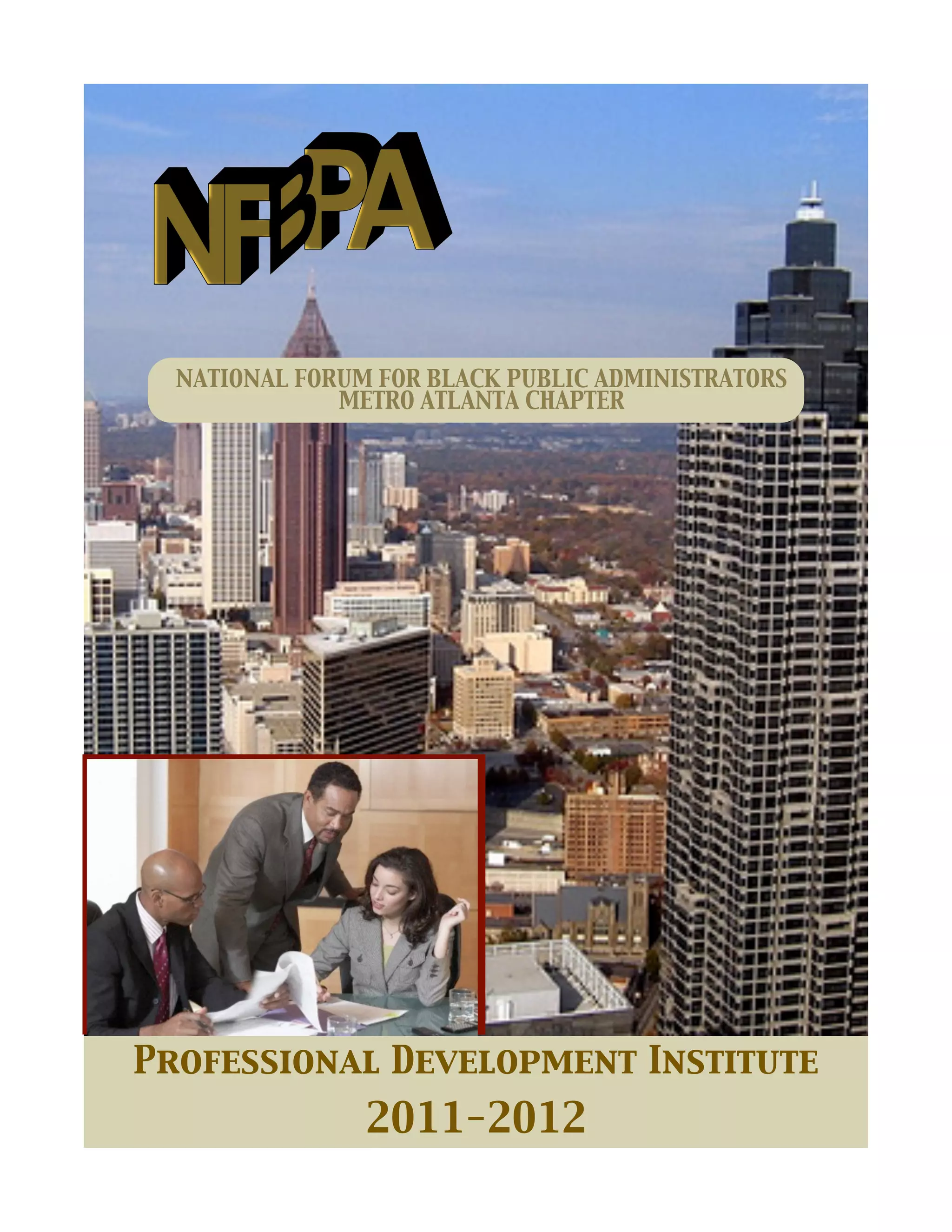 NFBPA Professional Development Institute | PDF