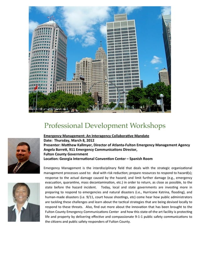 NFBPA Professional Development Institute | PDF