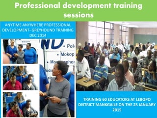 Professional Development for Educators using the Microsoft Educator network | PPTX